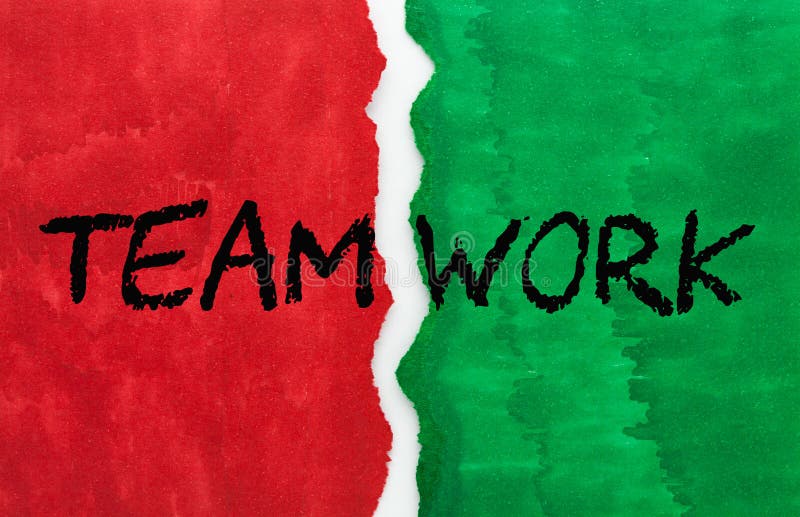 Broken Teamwork Concept stock image. Image of leadership - 258032731