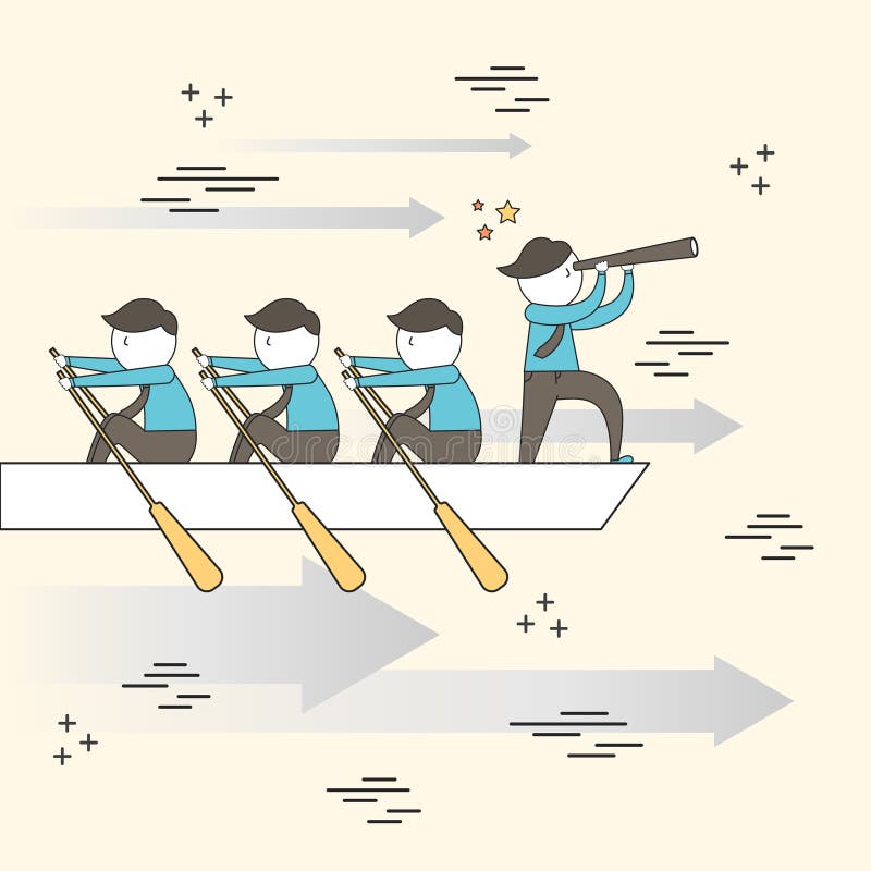 Businessman Rowing Team, Teamwork Concept. Isometric 3d Vector Stock ... Businessman Rowing Team, Teamwork Concept. Isometric 3d Vector Stock ...