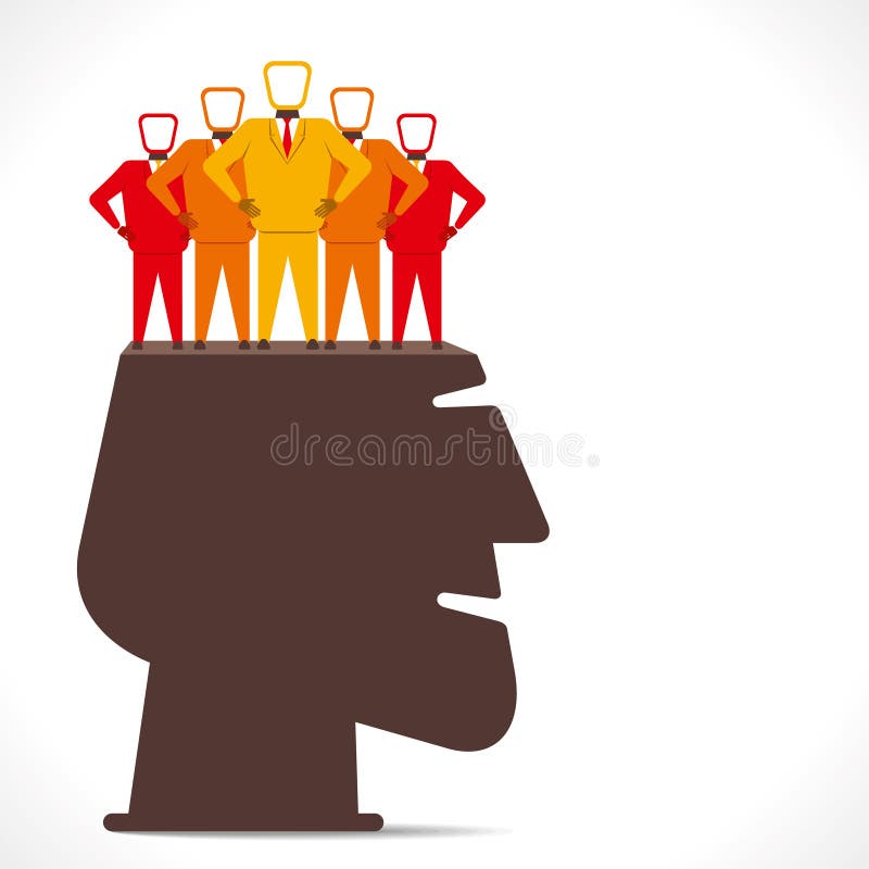 Teamwork concept stock vector. Illustration of influence - 38188415