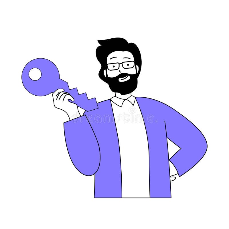 Teamwork Concept with Cartoon People in Flat Design for Web. Vector ...