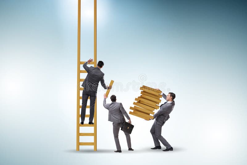 Teamwork Concept with Colleagues Helping Each Other Stock Photo - Image ...