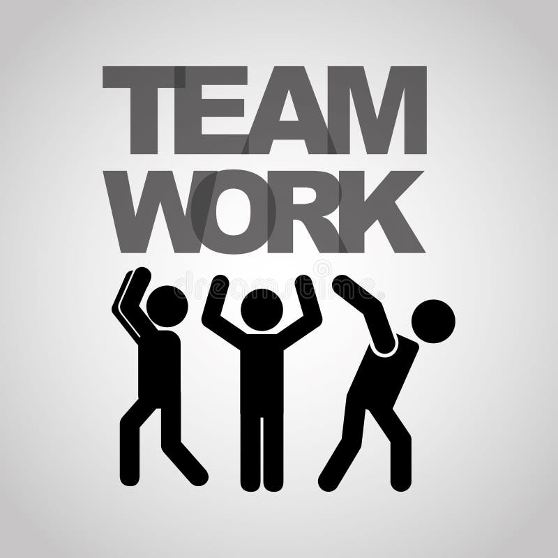 Teamwork concept design stock vector. Illustration of friendship - 65315542