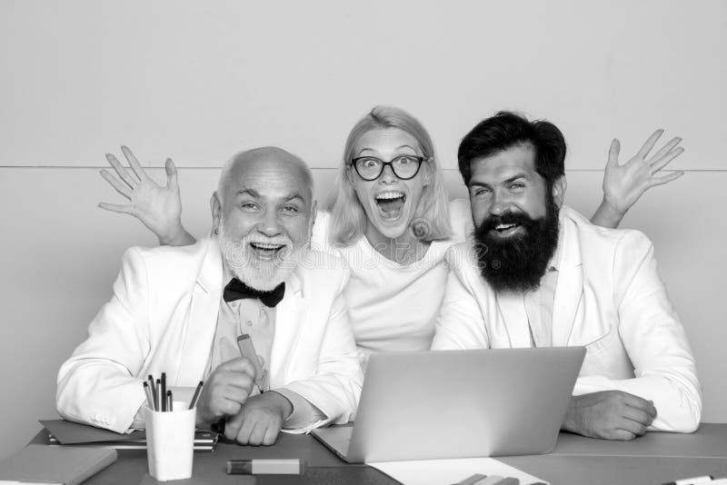 Teamwork Concept. Teamwork in Action. Teamwork of Students Working in ...