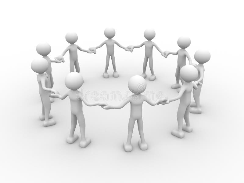 Teamwork stock illustration. Illustration of abstract - 37409776