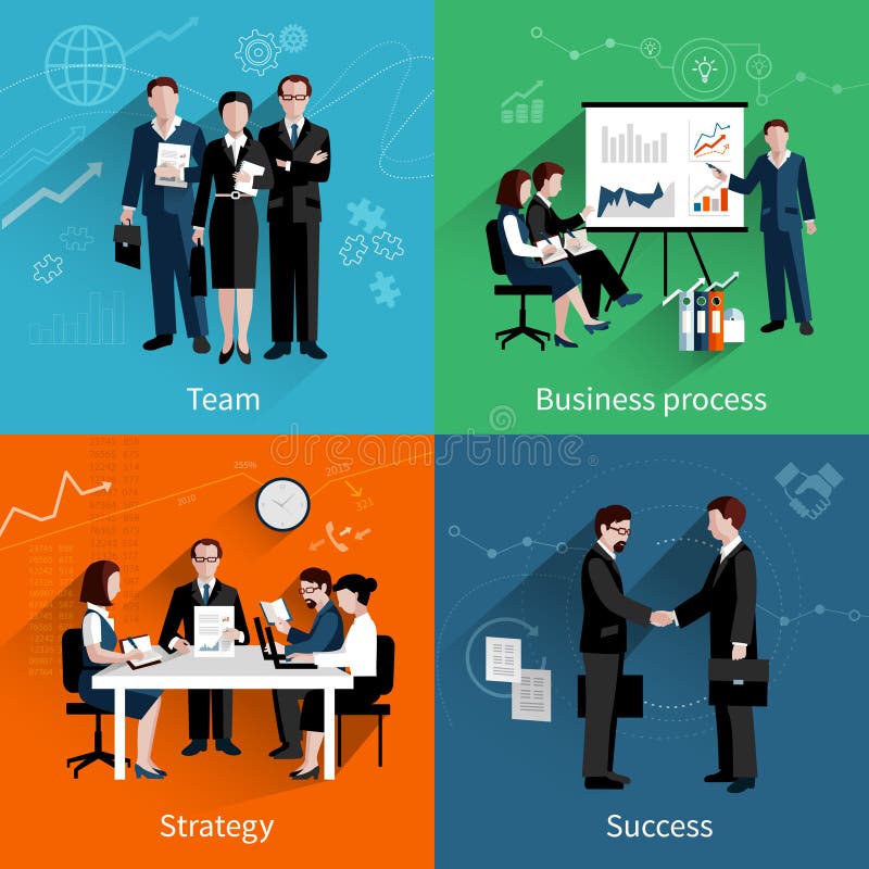 Teamwork Design Concept stock vector. Illustration of design - 48897612