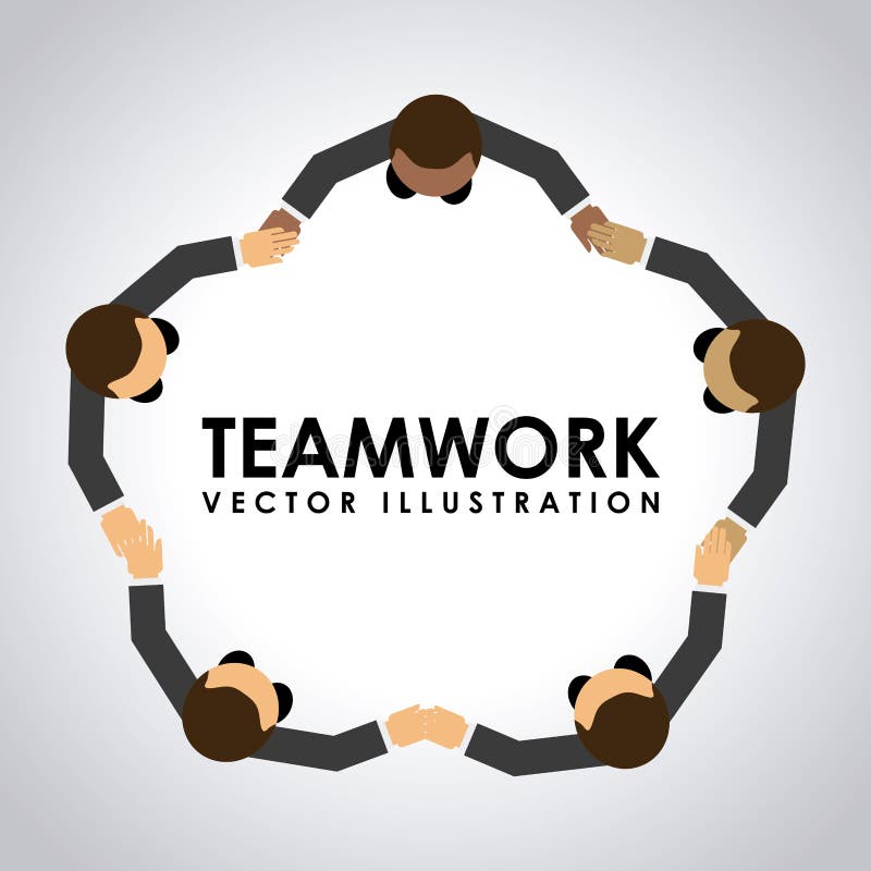 Teamwork design stock vector. Illustration of organization - 47675491