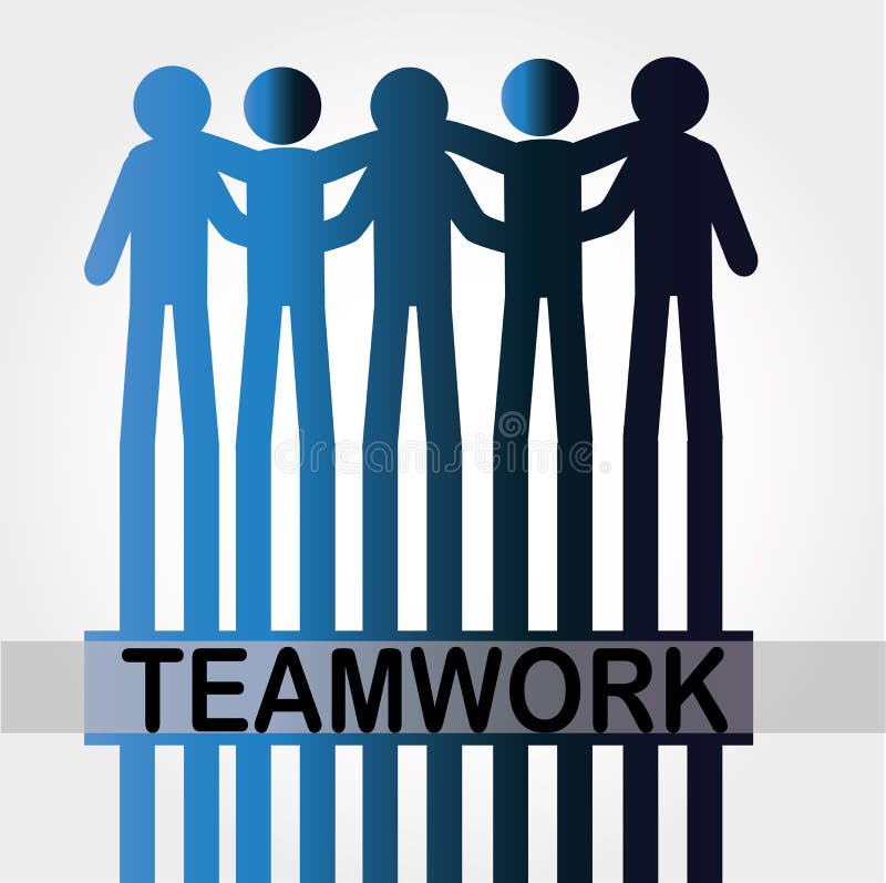 Teamwork design stock vector. Illustration of dynamic - 35302492