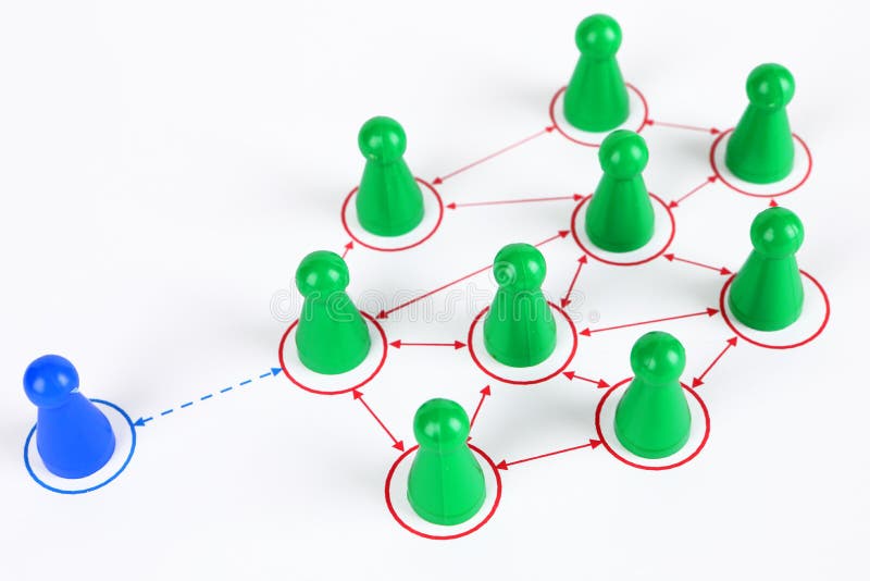 Teamwork with Different Characters Stock Image - Image of characters ...