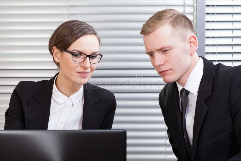 Teamwork Discussing about Project Stock Image - Image of partners, deal ...