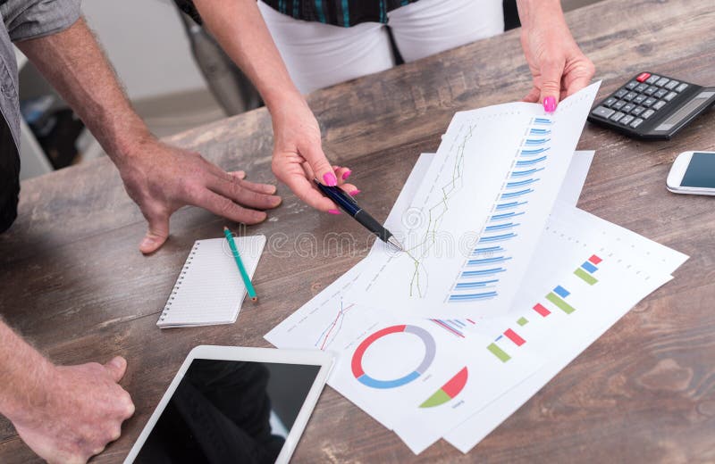 Teamwork and discussion stock image. Image of discussion - 68077805