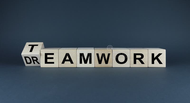 Teamwork and Dream Work. Concept of Well-coordinated Team Work in ...