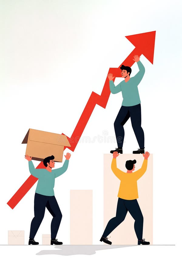 Teamwork Drives Success As Three Individuals Support Growth and ...