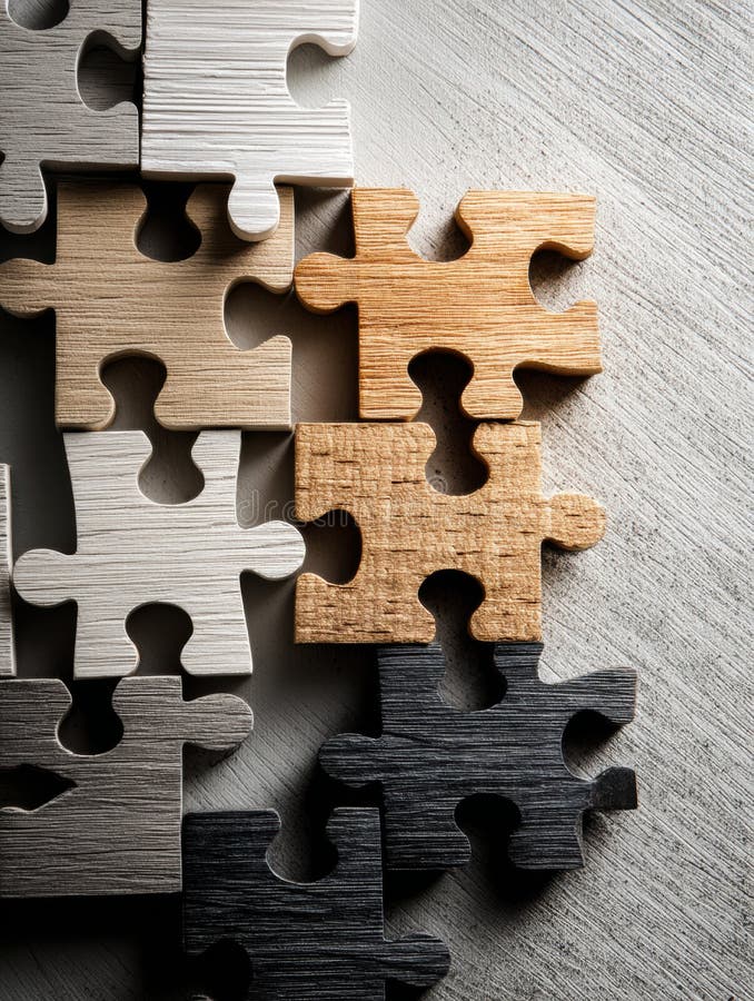 Teamwork is Expressed through a Minimal Composition of Puzzle Pieces ...