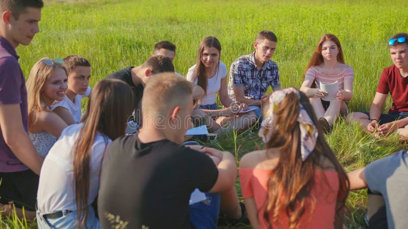 Friendly students stock image. Image of college, cheerful - 58242367