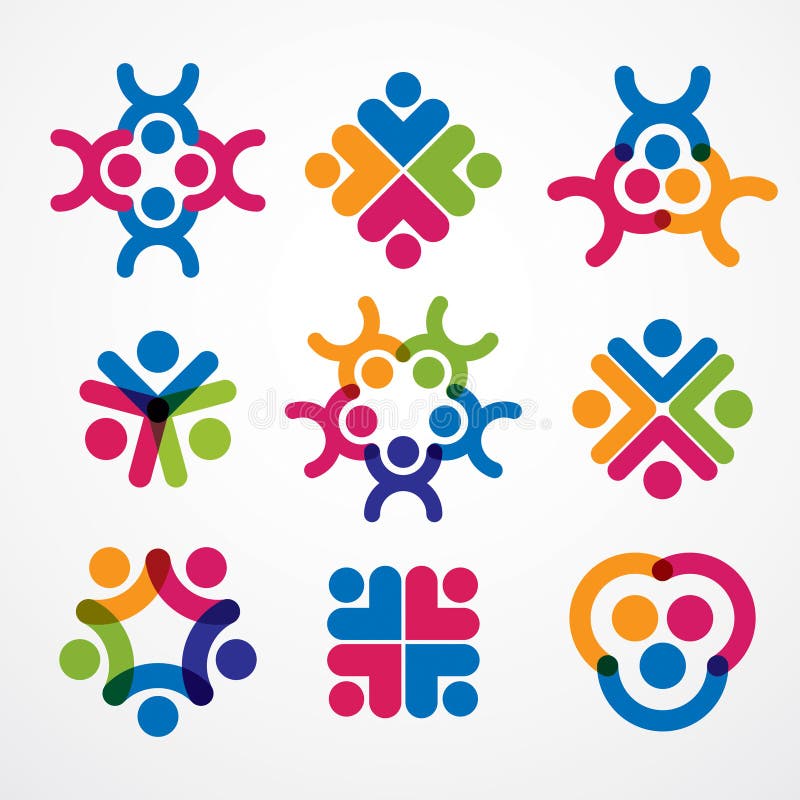 Collaboration on Ideas stock vector. Illustration of cooperation - 61057676