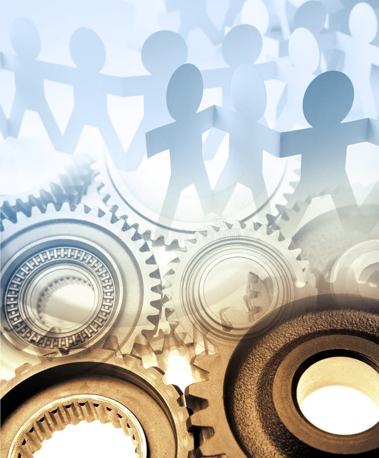 Cogs Working Together People Stock Photos - Free & Royalty-Free Stock ...