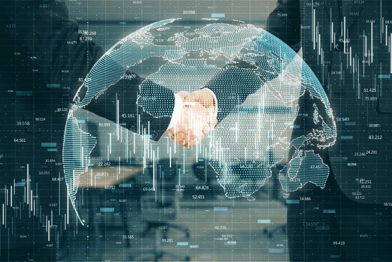 Teamwork and Global Trade Concept Stock Image - Image of abstract ...