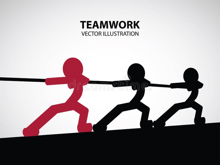 Leader Pull Rope Stock Illustrations – 396 Leader Pull Rope Stock ...