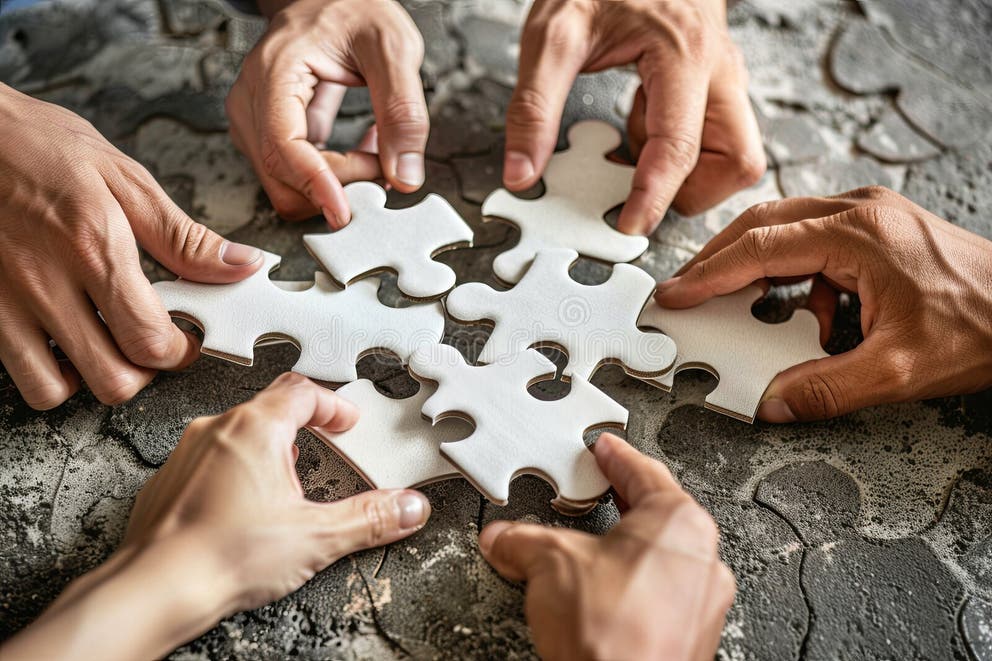 Teamwork and Group Collaboration Concepts in Business Stock ...