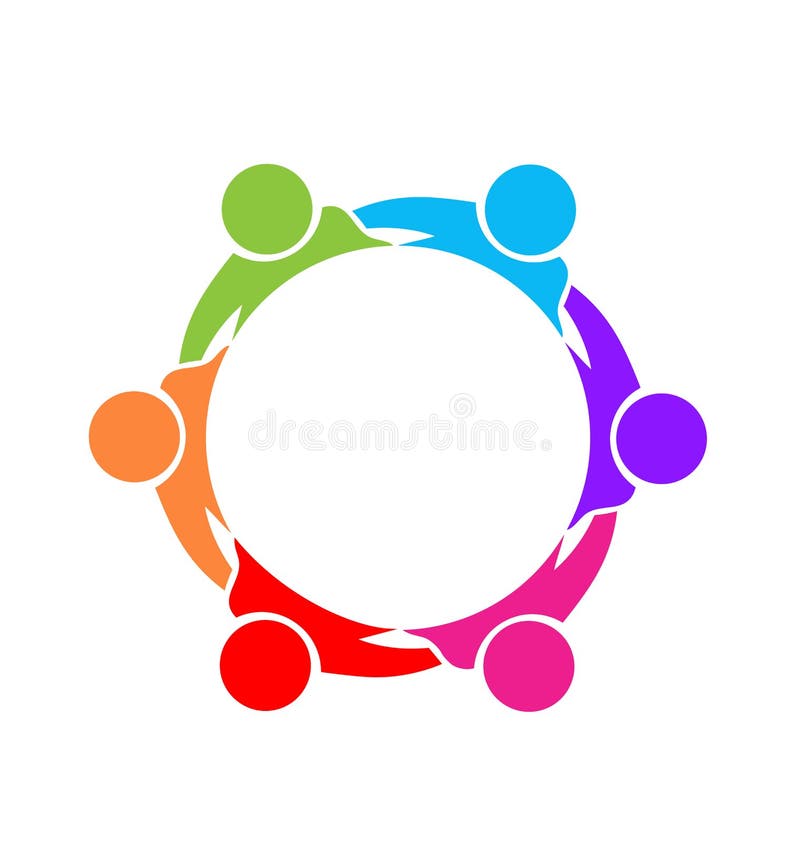 Teamwork Fun Group Community Unity Vector Stock Vector - Illustration ...