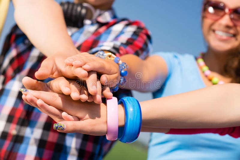 Teamwork stock photo. Image of agreement, group, cooperation - 64680234