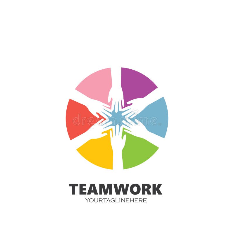 Teamwork Hand Care Symbol Icon Vector Stock Vector - Illustration of ...
