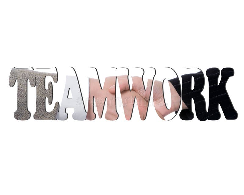 Sign of Good Teamwork stock photo. Image of word, team - 2962778