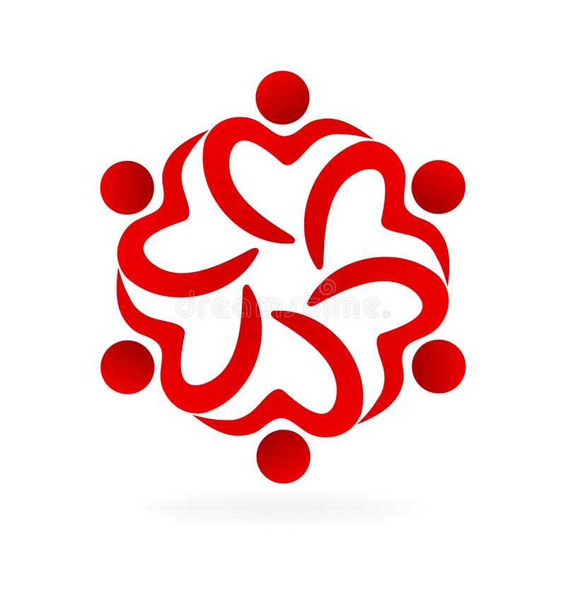 Hug Red Team Stock Illustrations – 350 Hug Red Team Stock Illustrations ...