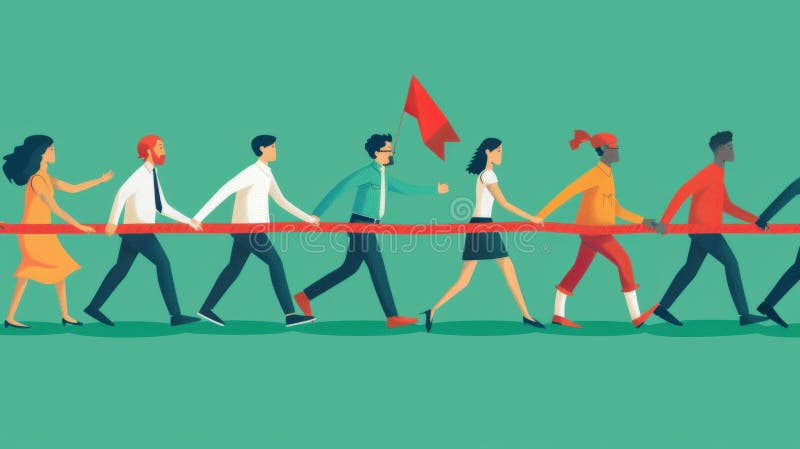 Teamwork, Helping the Team Climb the Mountain, Helping Each Other To ...