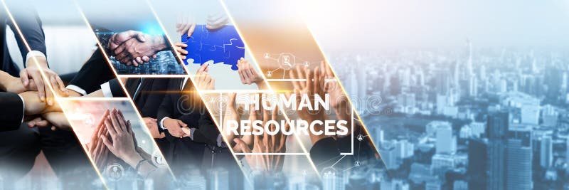 Teamwork and Human Resources HR Management Technology for Business ...