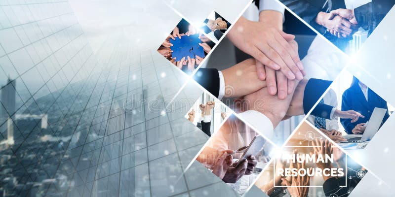 Teamwork and Human Resources HR Management Technology for Business ...