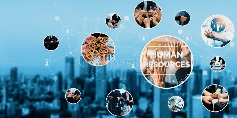 Teamwork and Human Resources HR Management Technology for Business ...