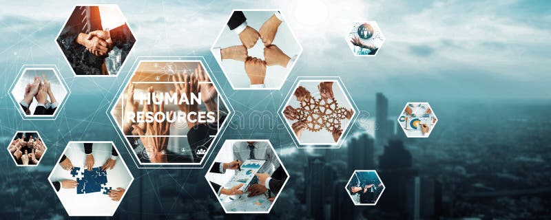 Teamwork and Human Resources HR Management Technology for Business ...