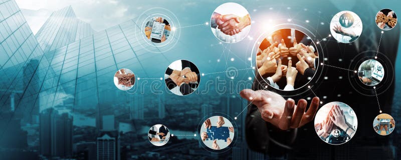 Teamwork and Human Resources HR Management Technology for Business ...