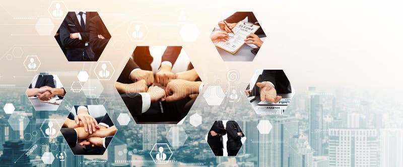 Teamwork and Human Resources HR Management Technology for Business ...