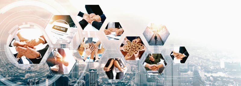 Teamwork and Human Resources HR Management Technology for Business ...