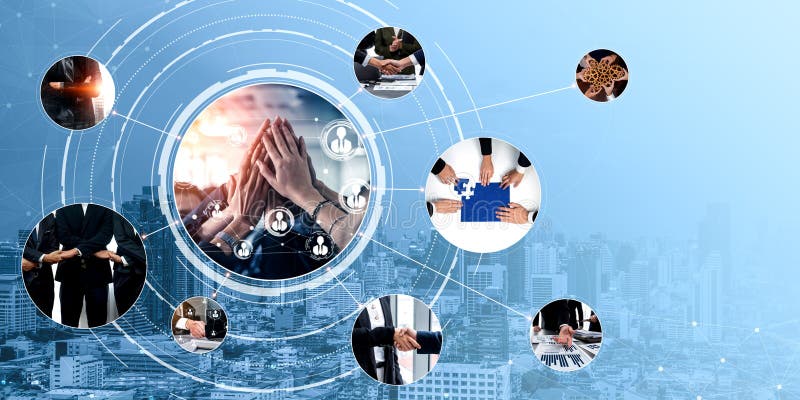 Teamwork and Human Resources HR Management Technology for Business ...