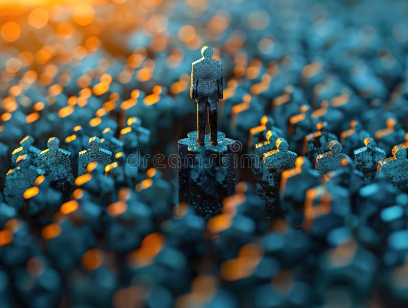 Teamwork and Human Resources HR Management Technology Concept in ...