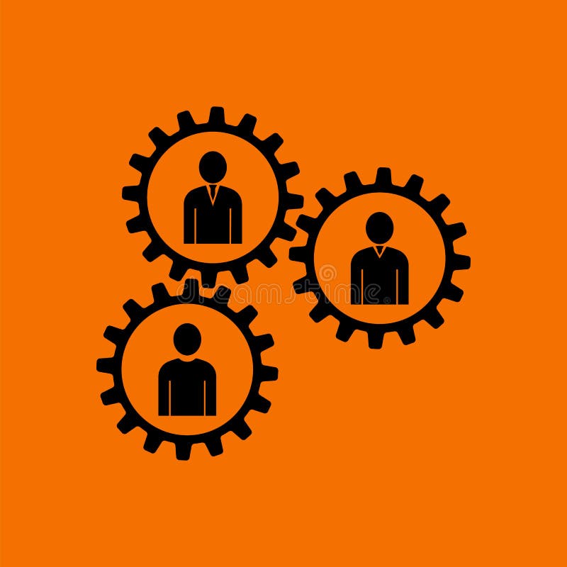 Teamwork Icon stock vector. Illustration of group, manager - 148120008