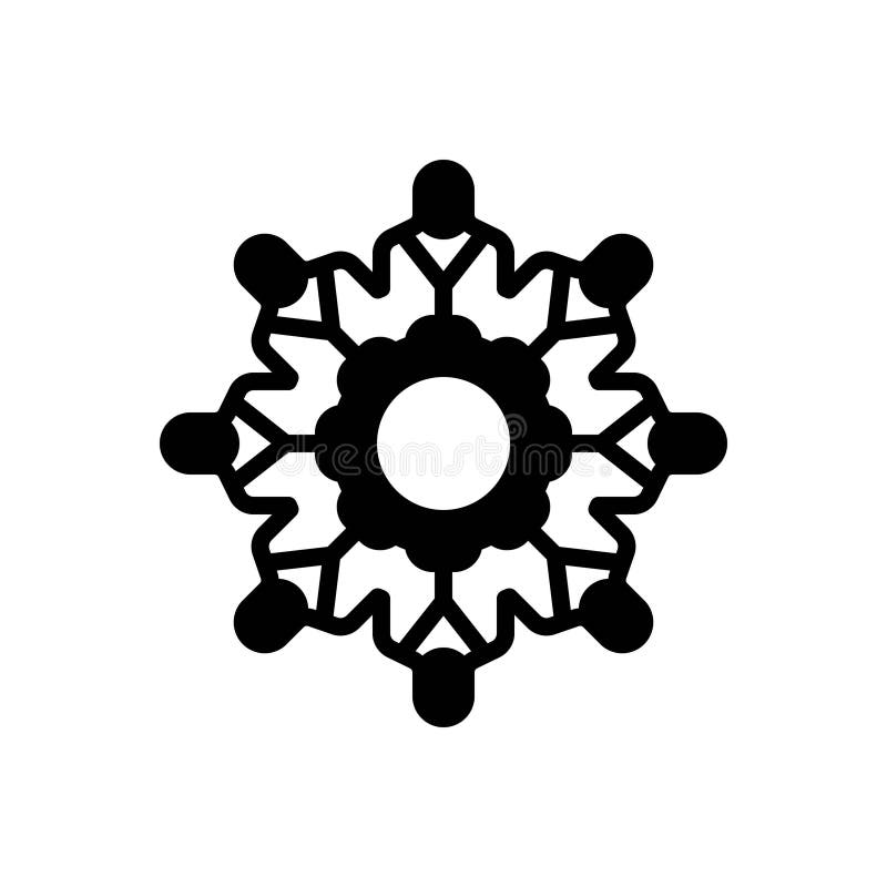 Black Solid Icon for Teamwork, Colleague and Workers Stock Illustration ...