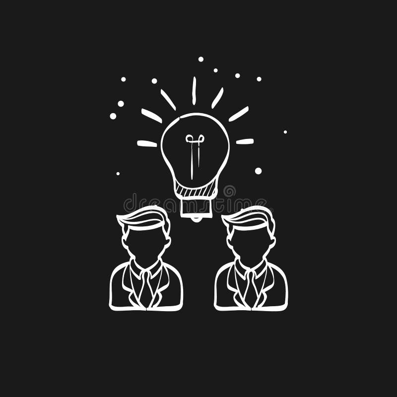 Black Teamwork Concept with Success People Team Icon or Logo Stock ...