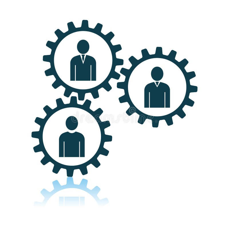 Unity And Teamwork Icon stock vector. Illustration of community - 145757341