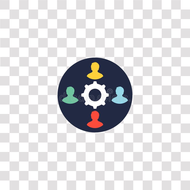 Teamwork Icon Sign and Symbol. Teamwork Color Icon for Website Design ...