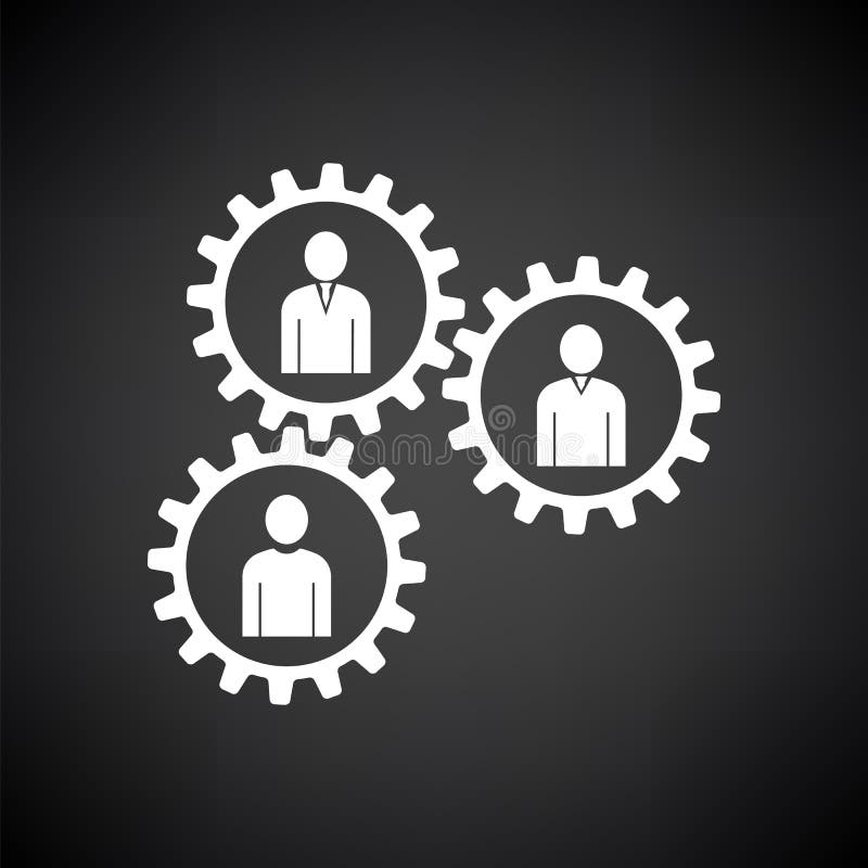 Teamwork Icon stock vector. Illustration of meeting - 146817892