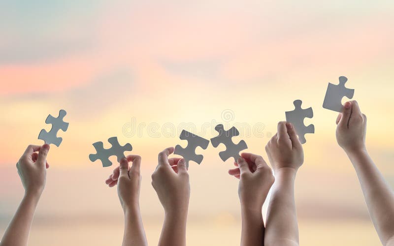 Teamwork Idea Brainstorming, Team Partnership Connection for Problem ... Teamwork Idea Brainstorming, Team Partnership Connection for Problem ...