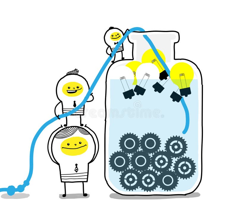 Teamwork Flexibility Stock Illustrations – 457 Teamwork Flexibility ...