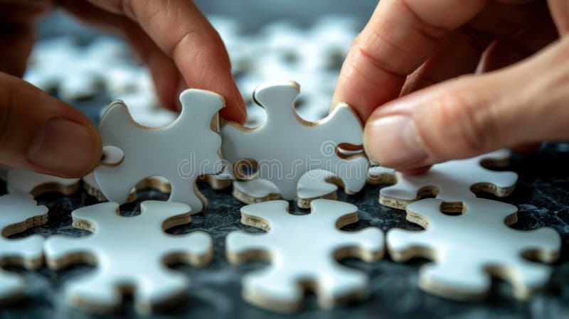 Teamwork, Interaction between All Team Members. Team Building Flat ...