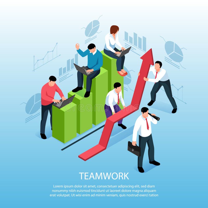 Teamwork Collaboration Vertical Banners Stock Vector - Illustration of ...
