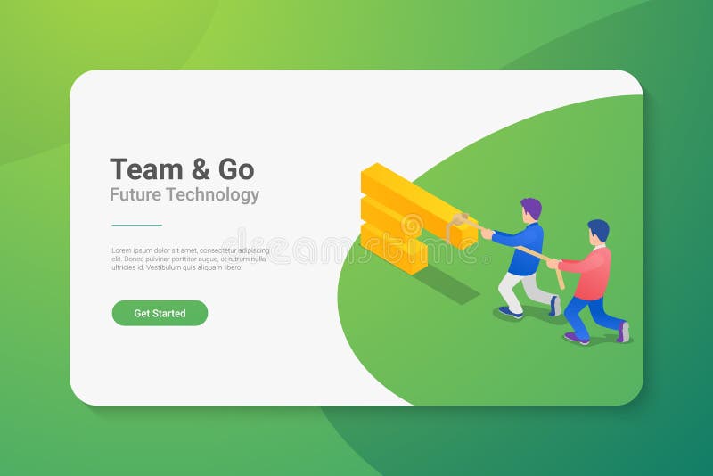 Teamwork Isometric Flat Vector Illustration Concept. Team People ... Teamwork Isometric Flat Vector Illustration Concept. Team People ...