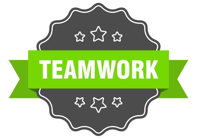 Teamwork Label. Teamwork Isolated Seal. Sticker. Sign Stock Vector ...